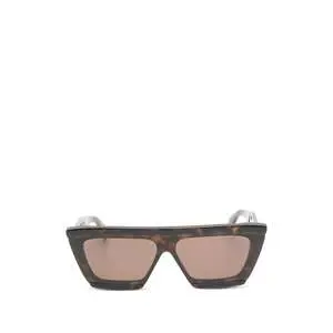 Alaïa Geometric Sunglasses - Brown