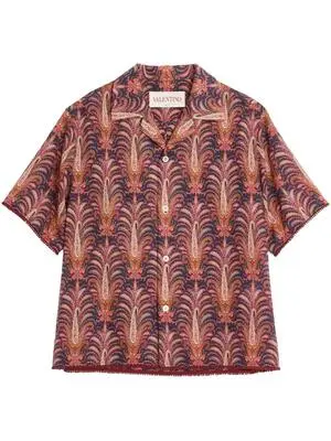 Valentino Garavani Voyage Imaginaire` Bowling Shirt - Multicolor