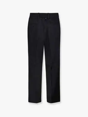 GOLDEN GOOSE Virgin Wool Trousers - Black