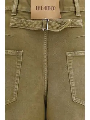 Attico Wide-leg Jeans - Brown