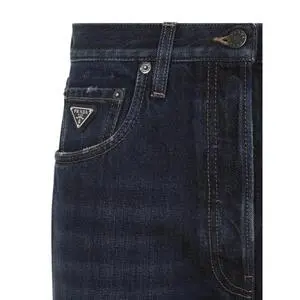 Prada Denim Wide-leg Jeans