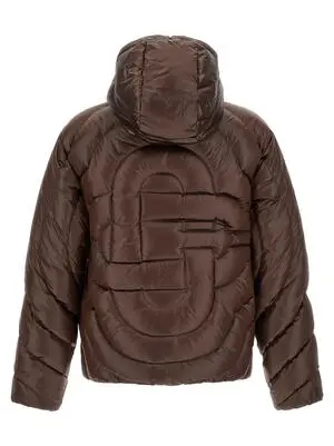 Casablanca Monogram Quilting Down Jacket - Brown