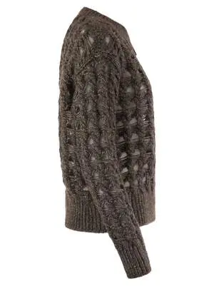 Herno Resort Jumper In Alpaca And Wool