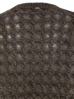 Herno Alpaca And Wool Jumper - Brown