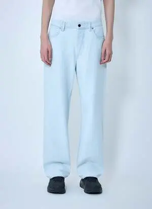 Stone Island Wide-leg Denim Jeans - Blue