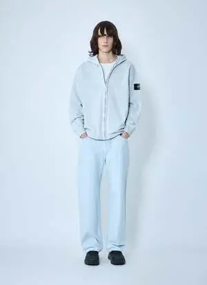 Stone Island Wide-leg Denim Jeans