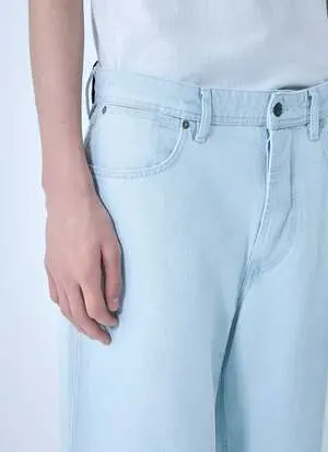 Stone Island Wide-leg Denim Jeans