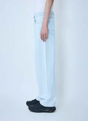 Stone Island Wide-leg Denim Jeans - Blue