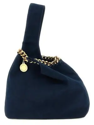 Stella McCartney Null' Suede Handbag - Blue