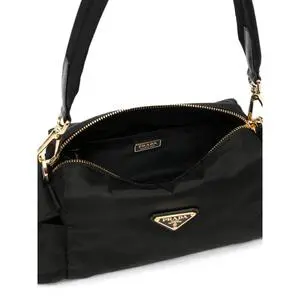 Prada Satchel And Cross Body Bag - Black