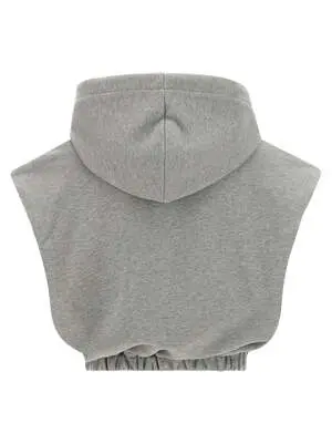 Fendi Essentia' Sweatshirt Top - Gray