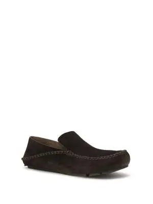 Loewe Rambla Loafers In Suede Calfskin