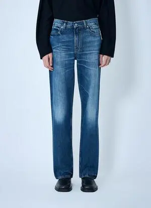 Our Legacy Carlson Cut Faded Jeans - Blue