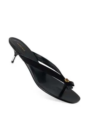 Versace Leather Thong Sandals - Multicolor