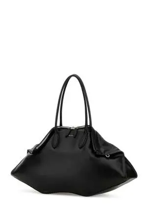 Alexander McQueen Leather Maxi Manta Shoulder Bag