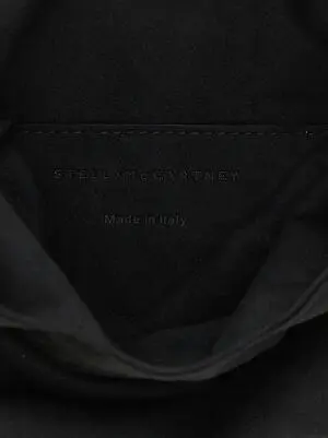 Stella McCartney Falabella Suede Wristlet Handbag - Black