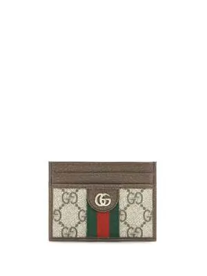 Gucci Ophidia Card Holder - Brown