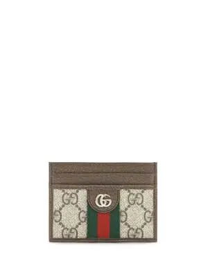 Gucci Ophidia Card Holder - Brown