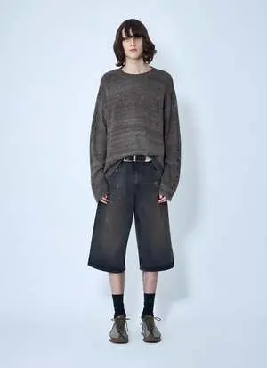 Our Legacy Silk Popover Sweater - Brown