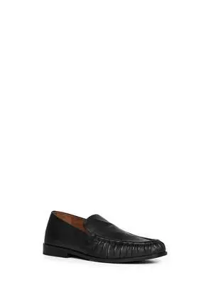 Marsèll Black Soft Smooth Leather Loafers