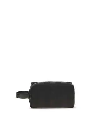 Fendi Striped Beauty Case - Cream