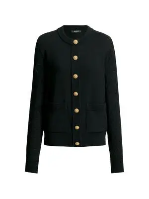 Balmain Wool Cardigan - Multicolor