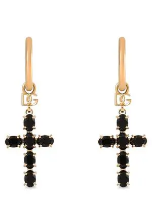 Dolce & Gabbana Creole Earrings - Black
