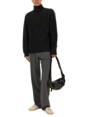 LEMAIRE Turtleneck Sweater - Black