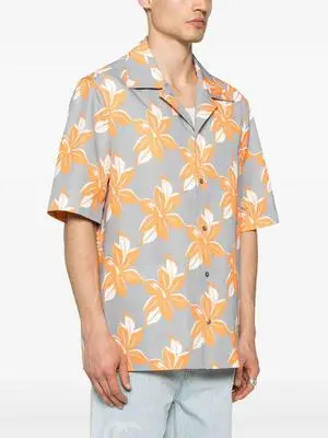 Gucci Twist Fl On Pop` Print Shirt - Multicolor
