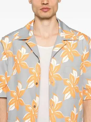 Gucci Twist Fl On Pop` Print Shirt - Multicolor
