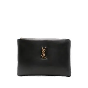 Saint Laurent Clutch Bags - Black