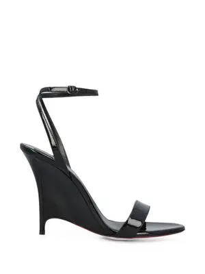 CHRISTIAN LOUBOUTIN Zeezeenella Patent Leather Sandals - Multicolor