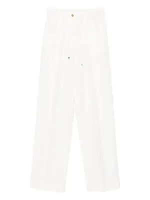 Moncler Moncler Women Wool Trousers Multicolor