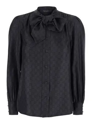 GUCCI GUCCI Original GG On Twill Print Shirt