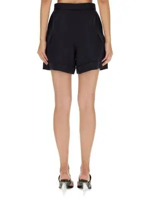 Alexander McQueen Wool Cargo Shorts