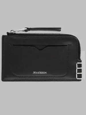 JW Anderson Leather Wallet - Black