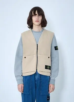 Stone Island V Neck Outerwear For Men