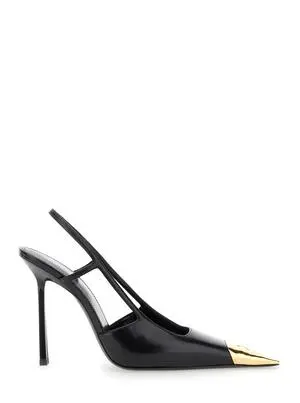 Saint Laurent Jeanne 110 Slingback Pumps - Multicolor