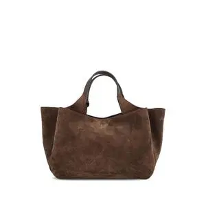 TOD'S Suede Tote Bag - Brown