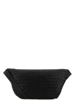 Bottega Veneta Leather Day Sling Crossbody Bag - Black