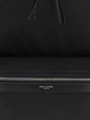 Saint Laurent City Nylon Backpack - Black