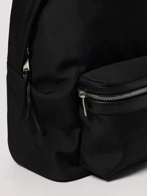 Saint Laurent City Nylon Backpack - Black