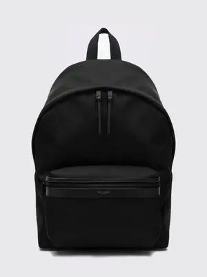 Saint Laurent City Nylon Backpack - Charcoal