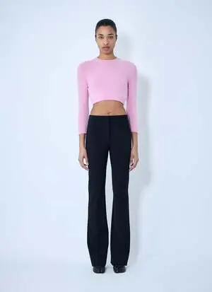 JIL SANDER Cropped Knit Sweater