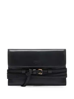 Moschino Tie Me Leather Wallet - Multicolor