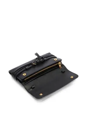 Moschino Tie Me Leather Wallet