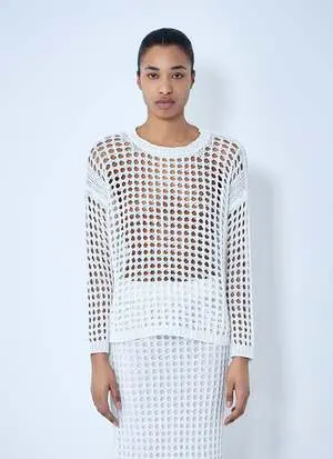 Max Mara Open-knit Jumper