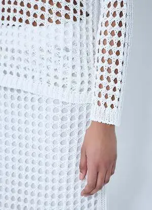 Max Mara Open-knit Jumper