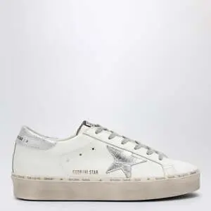 GOLDEN GOOSE Leather Hi-star Sneakers - White