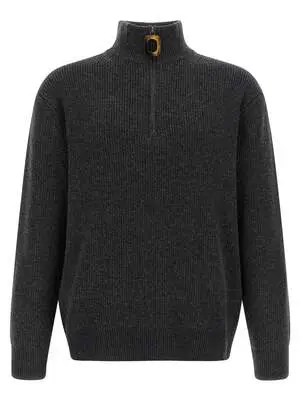 JW Anderson J.w.anderson Half-zip Sweater - Gray